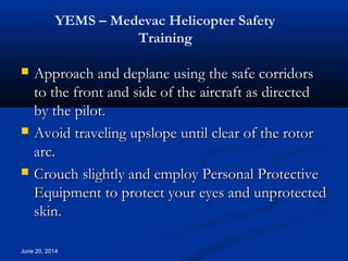 Medevac Safety - Helecopter | PPT