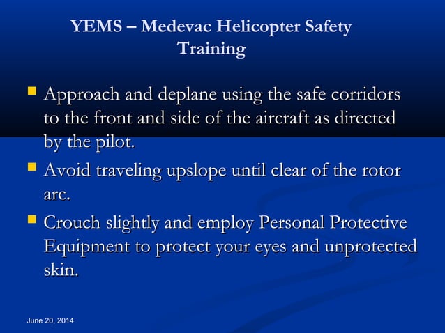 Medevac Safety - Helecopter | PPT