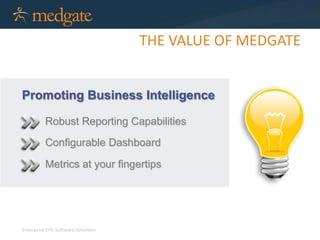 Medgate Occupational Health and Safety Software - Overview | PPTX