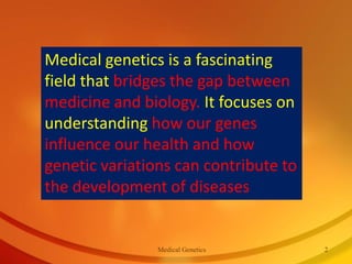 med genetics | PPT