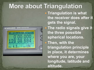GPS system and its application in mining | PPT
