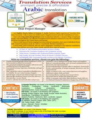 Medhat certified translation services | DOCX