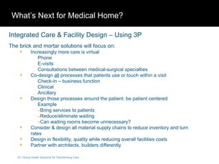 The Medical Home Model: Patient Centered Care | PPT