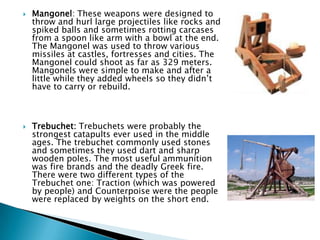 Medi eval catapult | PPTX