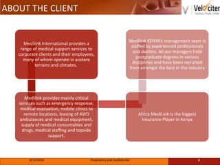 Velociter Case Studies (Medilink) | PPTX