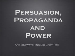 Media Literacy and 1984 | PPT