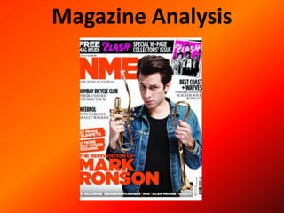 Magazine Analysis | PPT