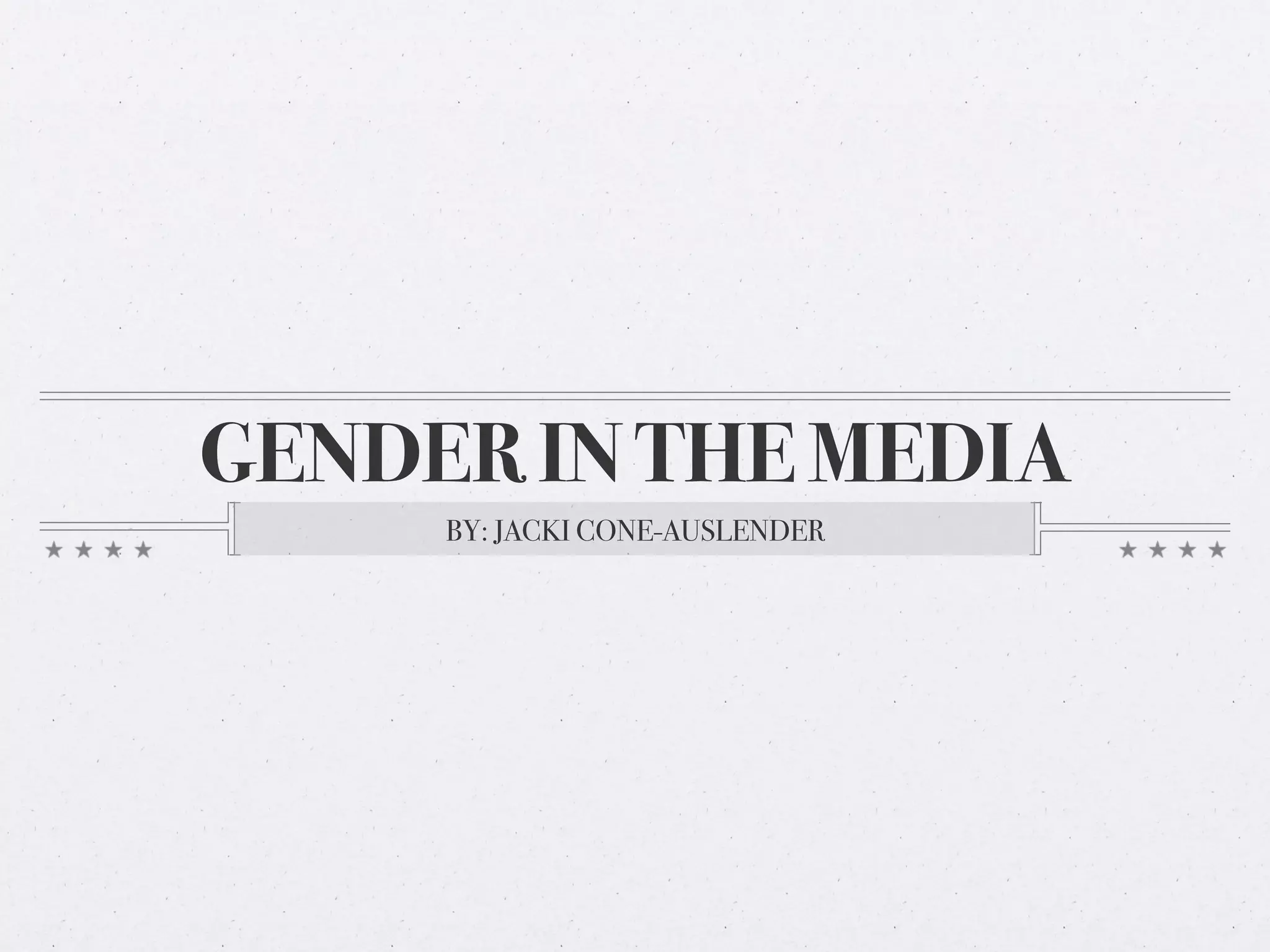 Gender Communication in Media | PDF