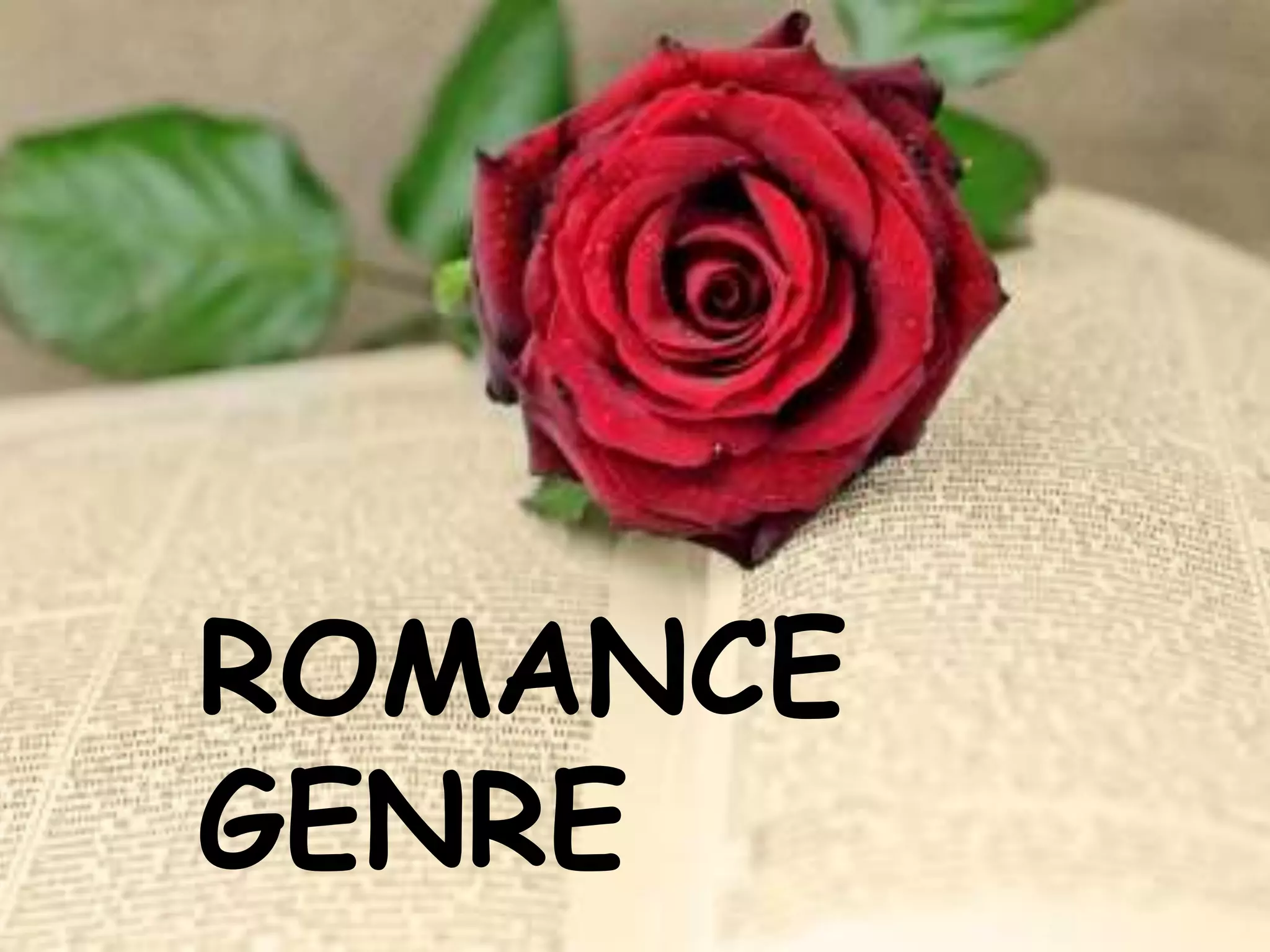 Romance Genre Powerpoint | PPTX