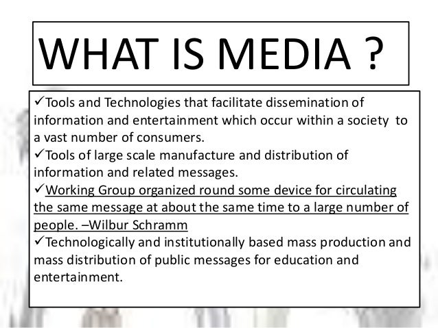 Media media