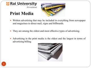 Media - Basics of advertising | PDF