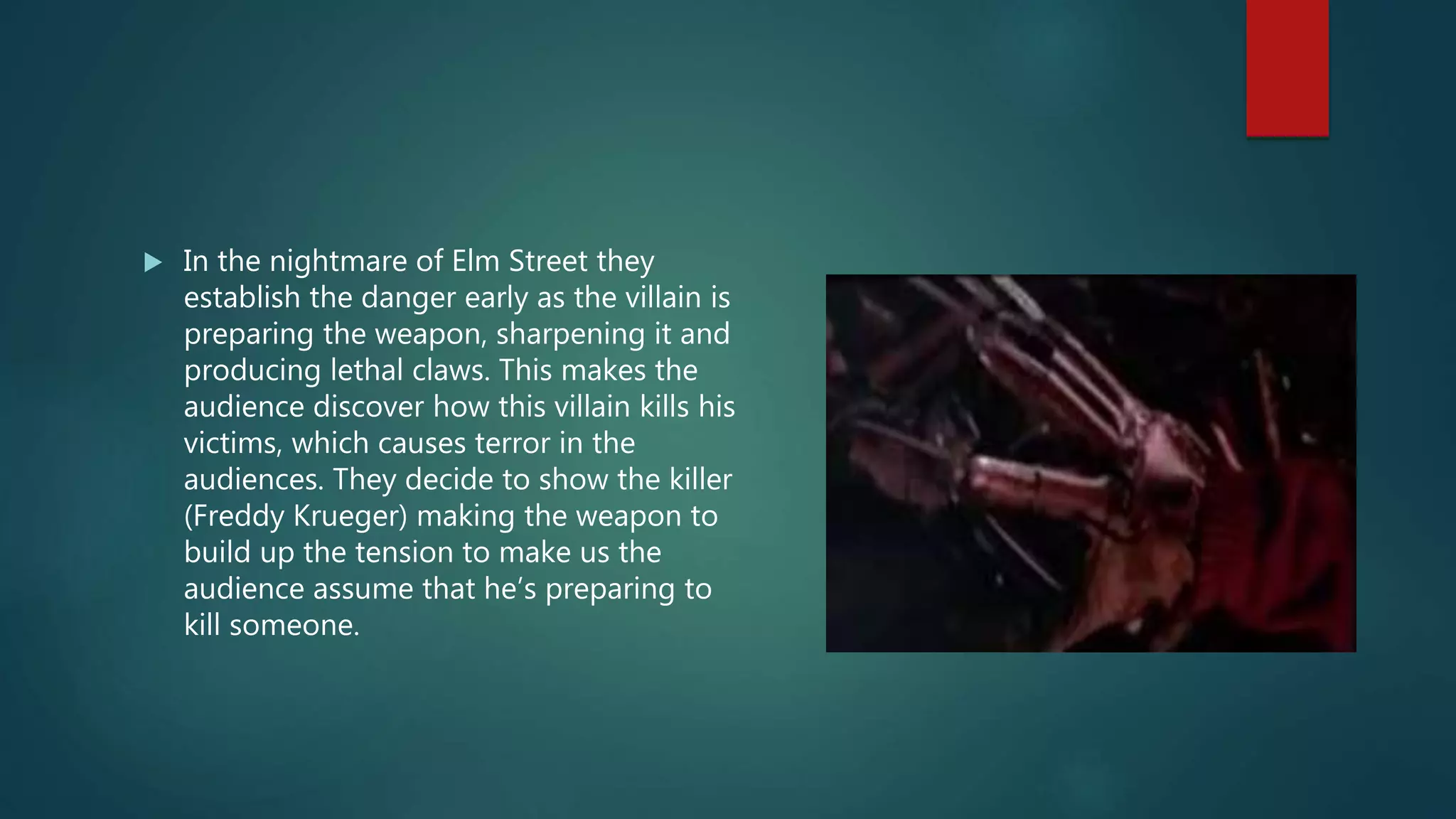 Opening Scenes Of Slasher Films | PPTX