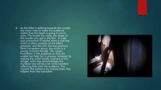 Opening Scenes Of Slasher Films | PPTX