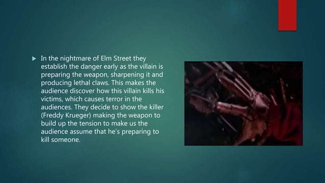 Opening Scenes Of Slasher Films | PPTX