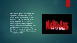 Opening Scenes Of Slasher Films | PPTX