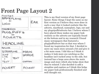 Local Newspaper Layout | PPT