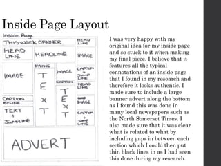 Local Newspaper Layout | PPTX