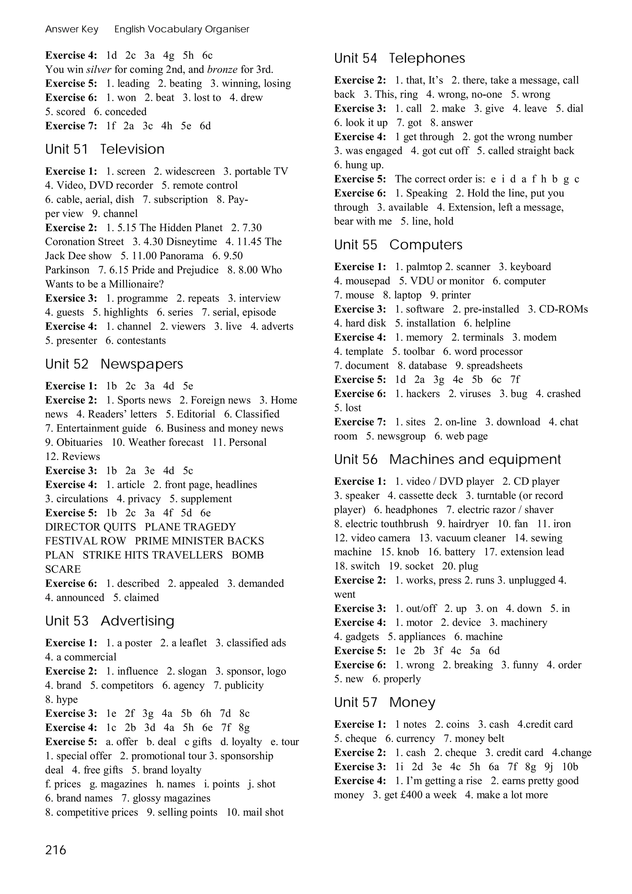 Media vocabulary in IELTS | PDF