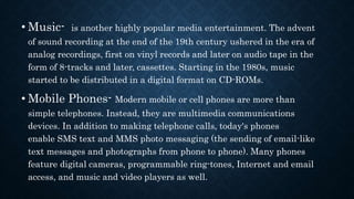 Types of Media | PPTX