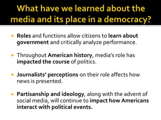 Media, Power, and Political Communication | PPTX