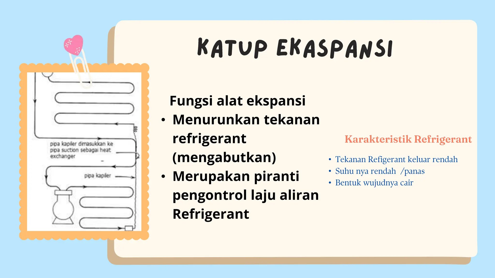 Sistem dan instalasi refrigerasi kelas XI | PPTX