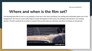 Analysingd a Hurt-wood production medias | PPT