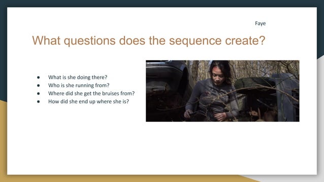 Analysingd a Hurt-wood production medias | PPT