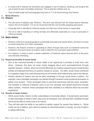 Media and language | PDF
