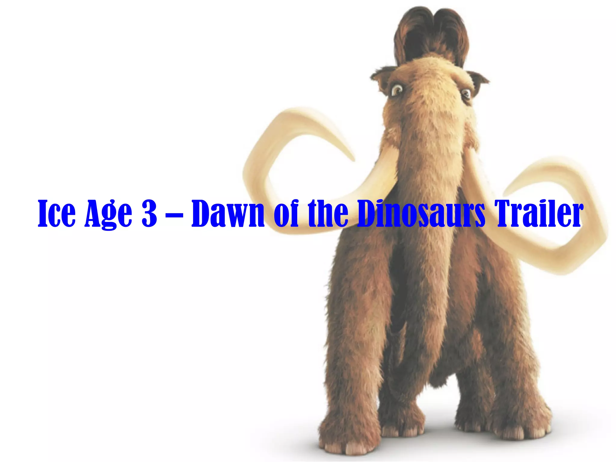 Blue Sky Studio - Ice Age_ | PPT