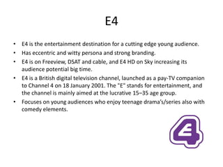 Media channel research | PPT