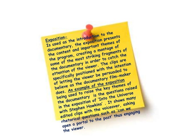 Media. documentary code and conventions | PPTX