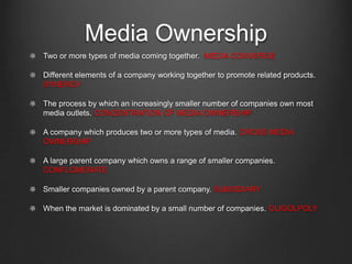 Media film industry | PPTX