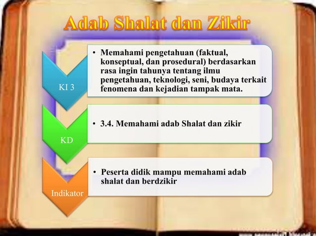 adab sholat dan dzikir | PPTX