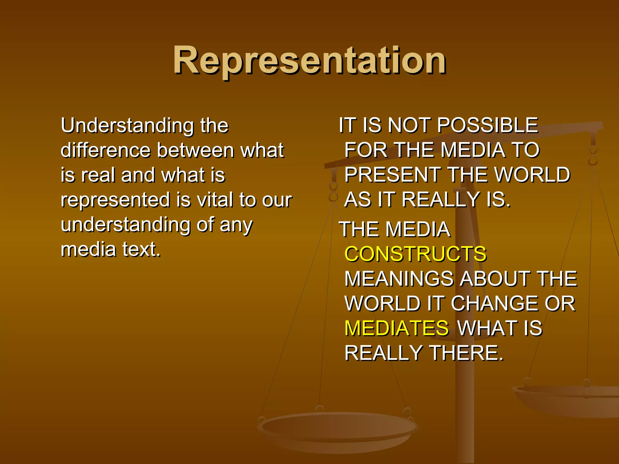 Media gcse-representation | PPT