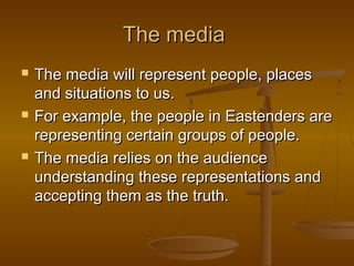 Media gcse-representation | PPT