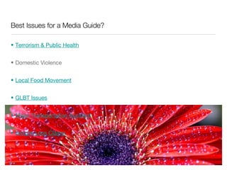 Media Guide Overview | PPT