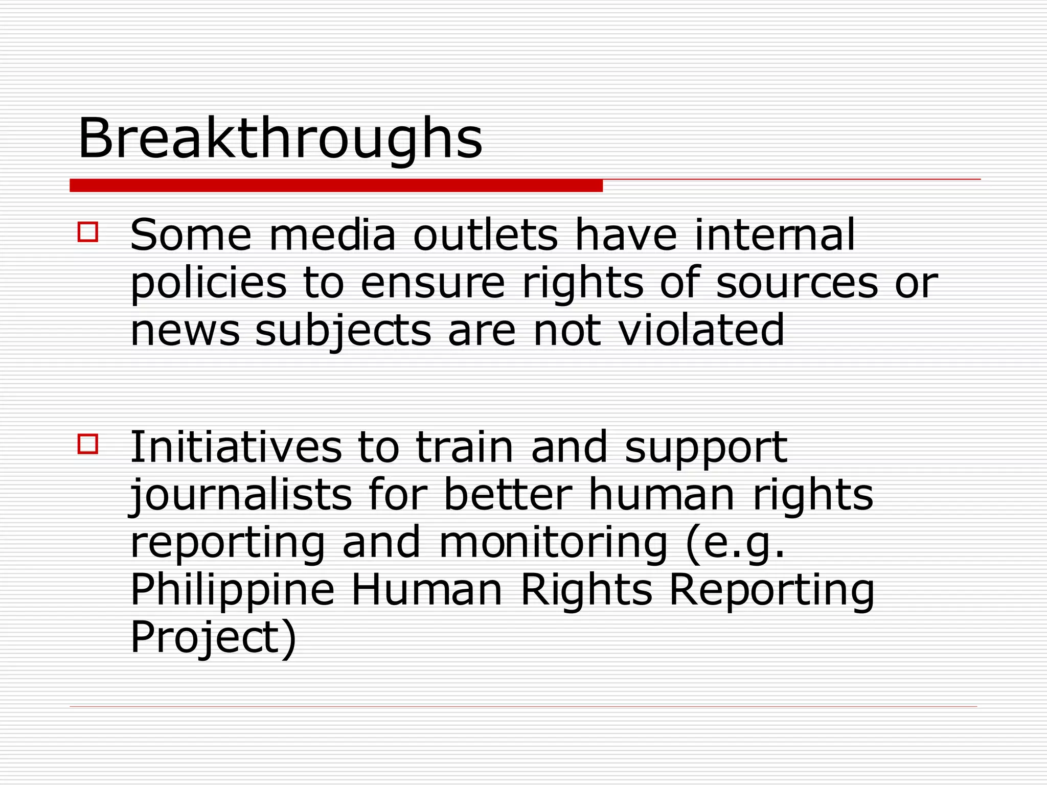 Media and Human RIghts Education | PPT