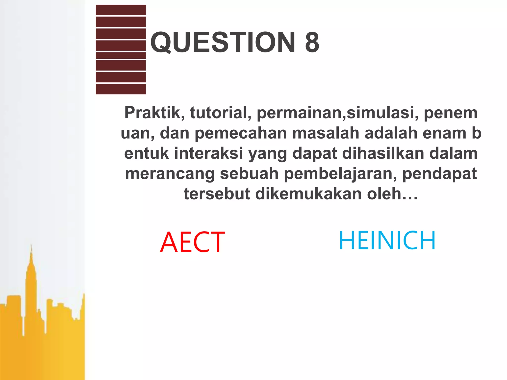 media pembelajaran interaktif adalah | PPT