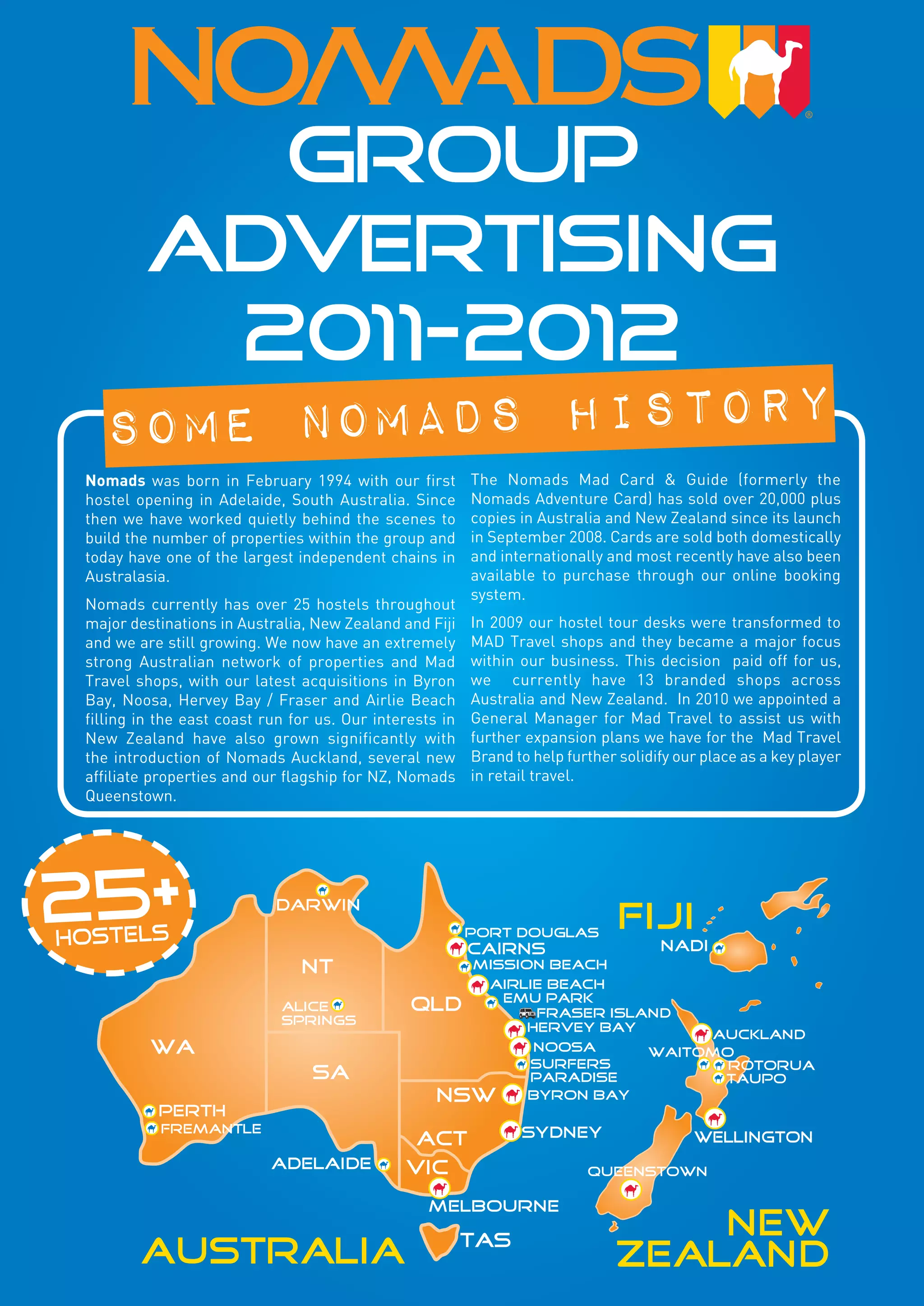 Media kit-2012 | PDF | Australia and Oceania Travel | Travel Locations
