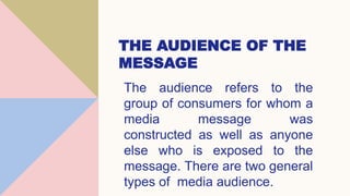 MEDIA-LANGUAGES.pptx | Business | Business and Finance