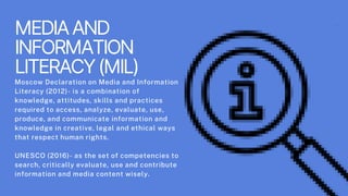 Media-Literacy PowerPoint presentation pptx | PPTX