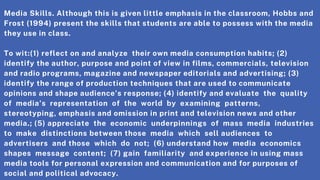 Media-Literacy PowerPoint presentation pptx | PPTX