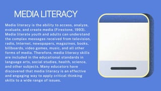 Media-Literacy PowerPoint presentation pptx | PPTX