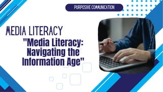 Media Literacy Navigating the Information Age | PDF | Social Networking ...