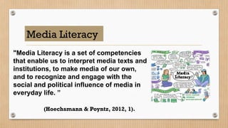 Media-Literacy importance, benefits, conclusion and references | PPTX