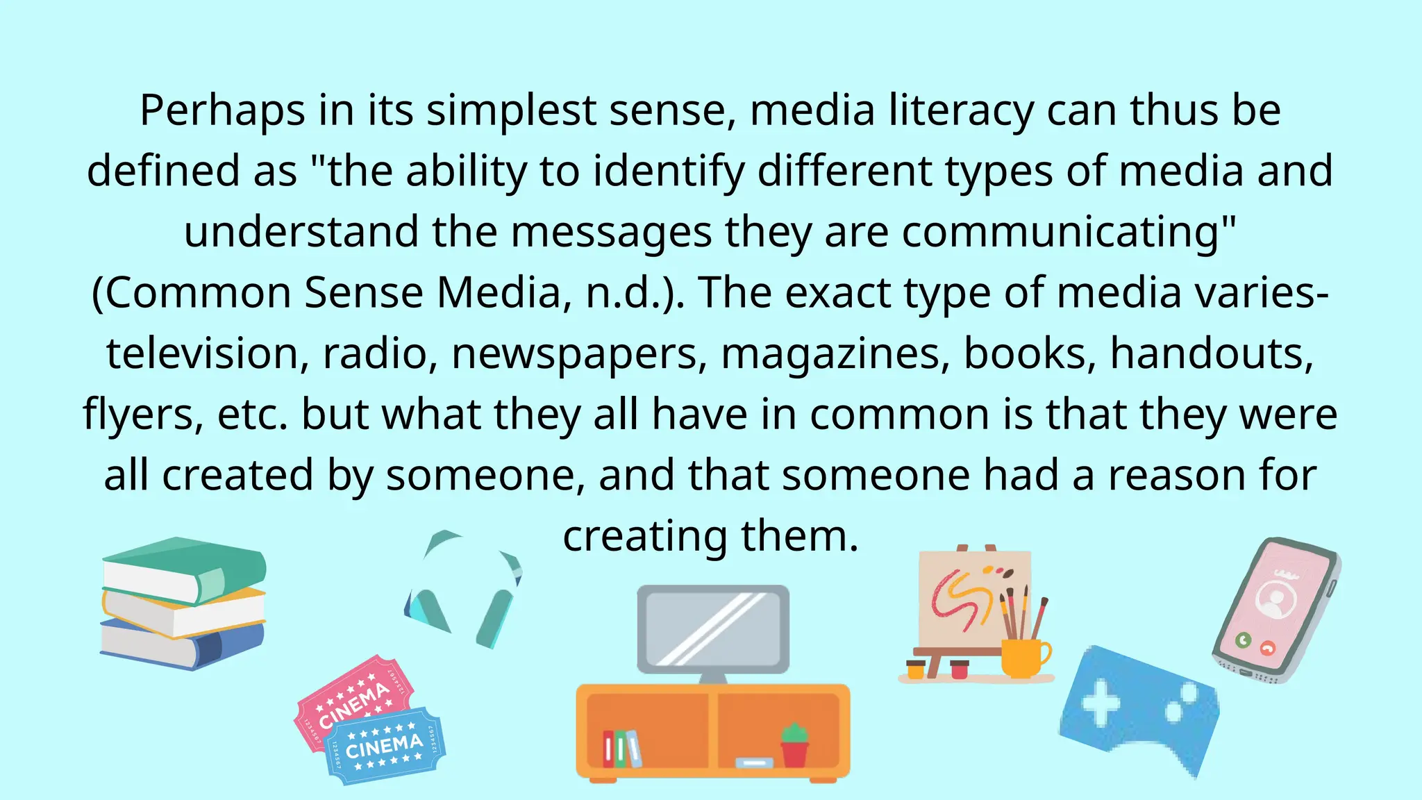 Media-Literacy Highschool multimedia pptx | PPTX