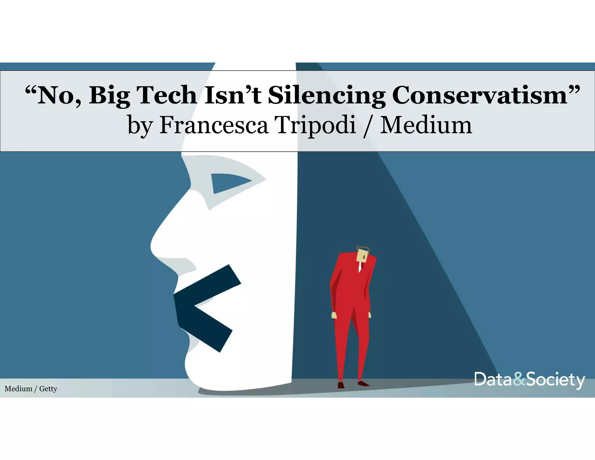 Media Manipulation, Amplification and Responsibility — ONA18 | PPT