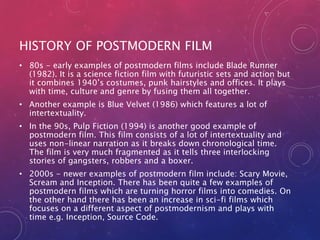 Postmodern film | PPT