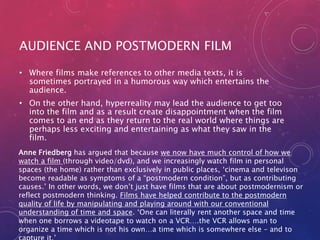 Postmodern film | PPT