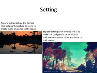 Mise-en-scene Media presentation | PPT